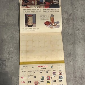 Vintage Calendar - 1966 'young Fugitives' Wall Calendar - Etsy