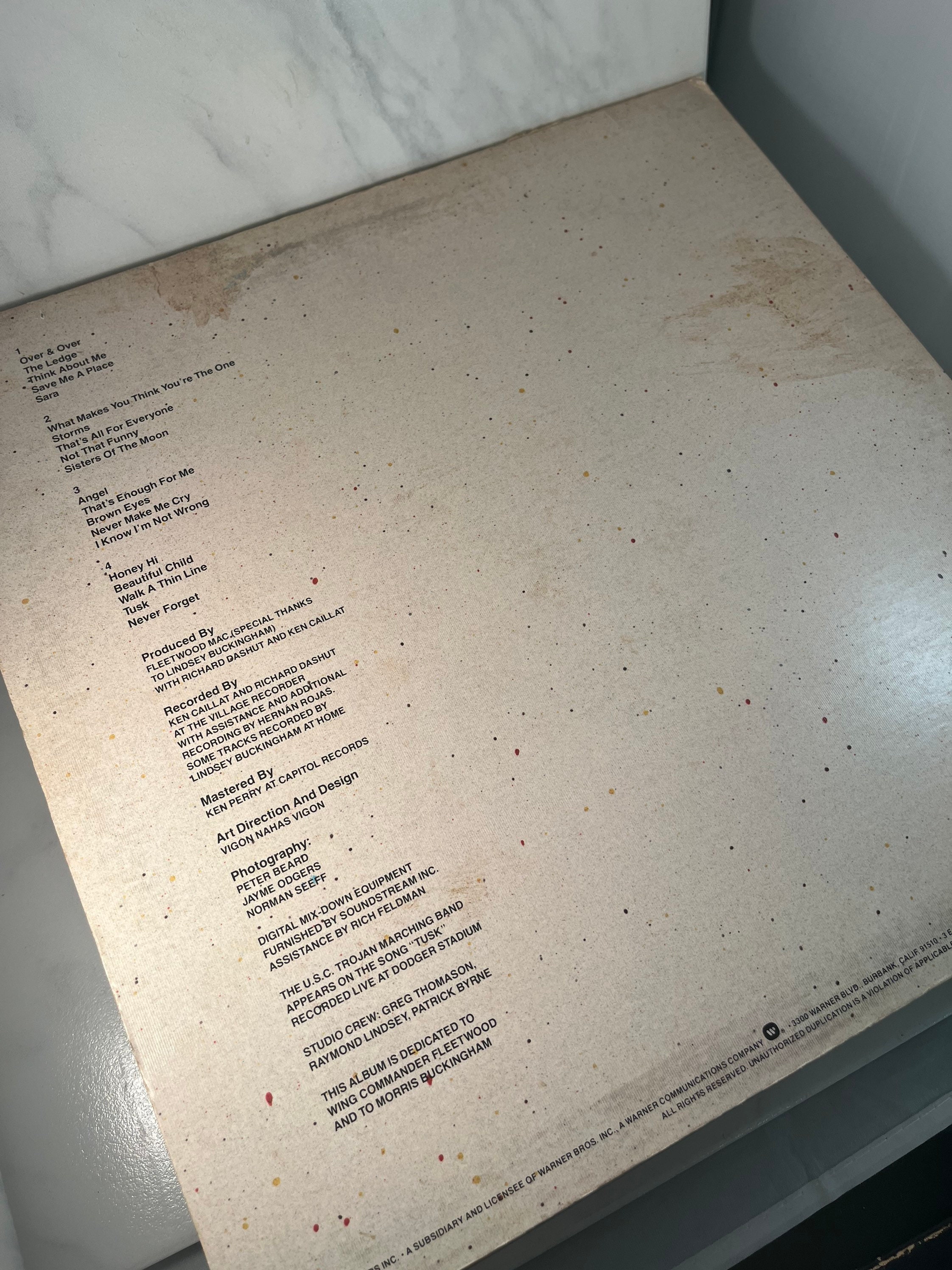 Fleetwood Mac Tusk Vinyl LP Record Album 1979 Good - Etsy