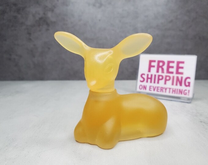 Vintage Avon Deer Perfume Bottle - Full Bottle - Etsy