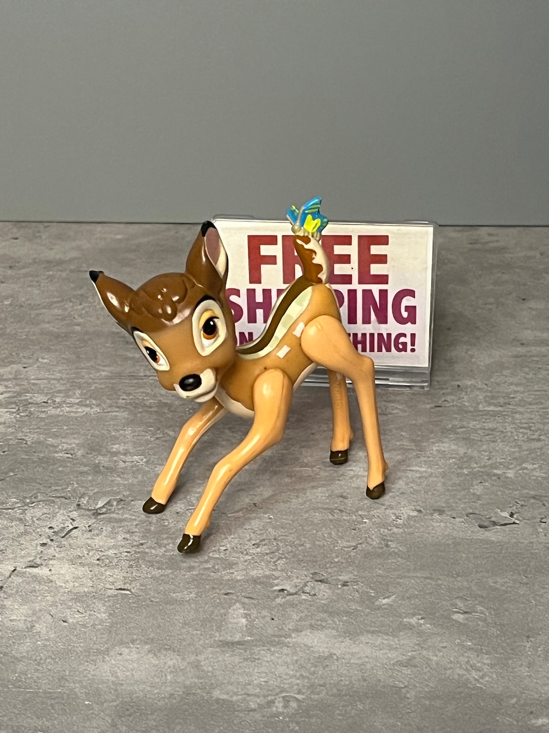 Poseable Bambi Toy 1988 Mcdonald's Happy Meal Toy - Etsy