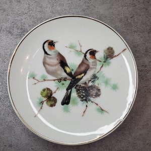 2 Bird Plates - Made in Japan - Vintage - Sold as a Pair - Etsy