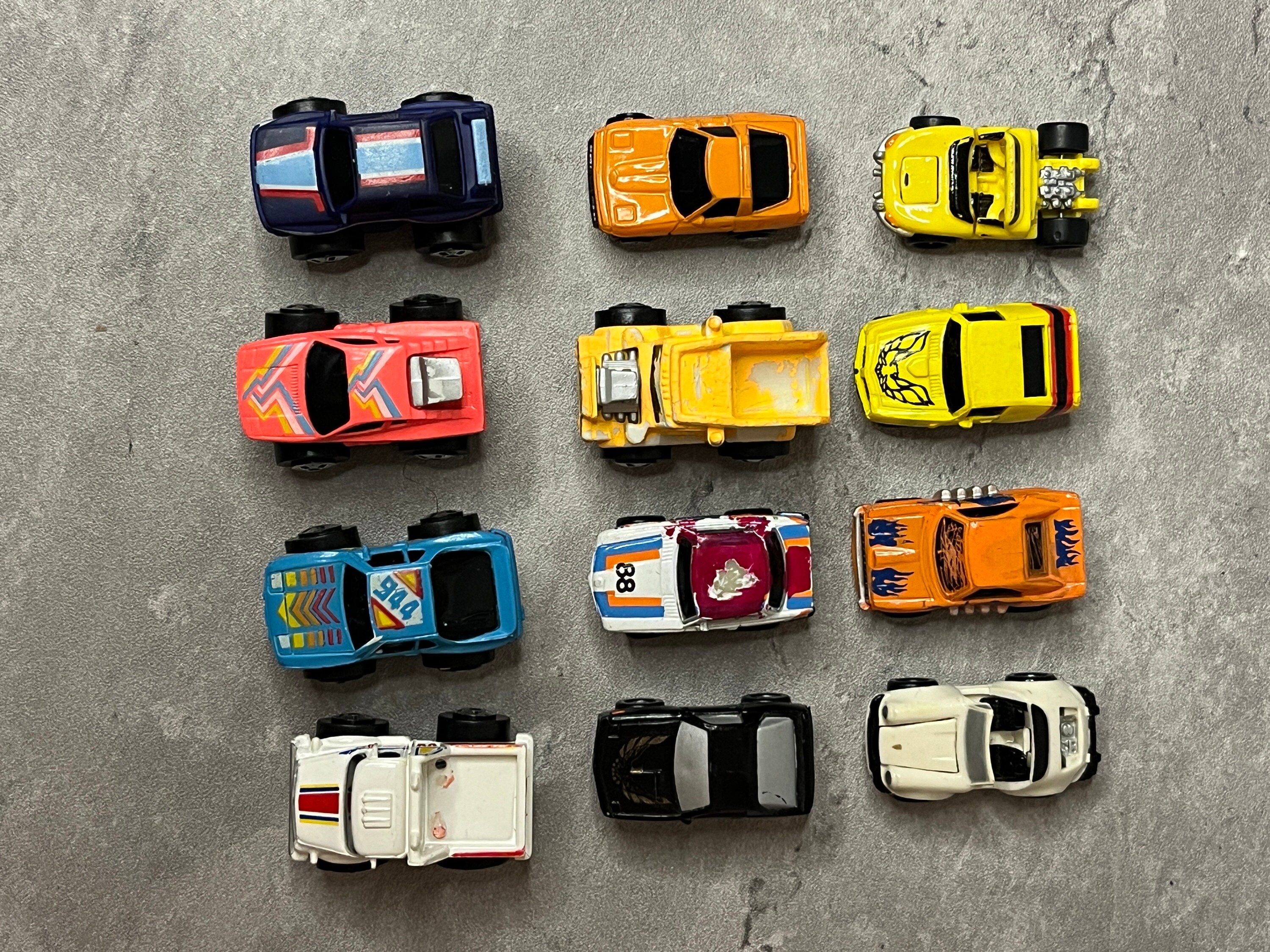 Micro Mini Cars Assorted Set of 12 Vintage Toys - Etsy