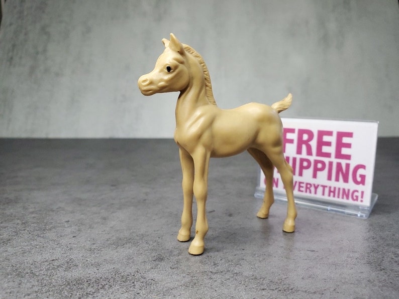 Arabian Horse Foal Figurine Vintage Plastic Miniature - Etsy