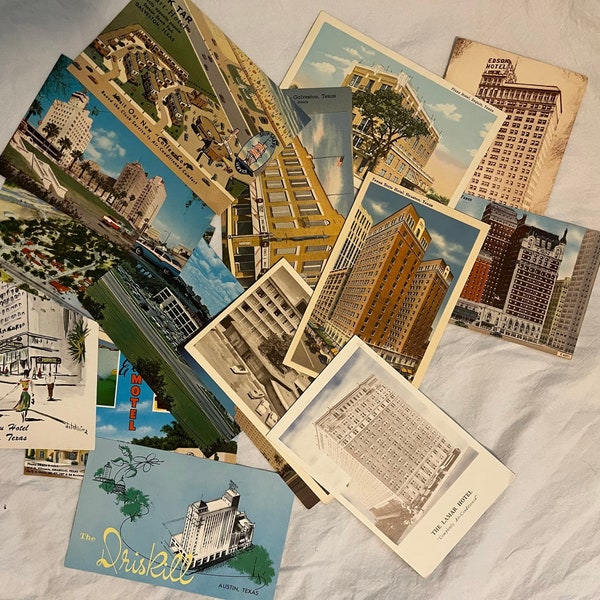 Motel Postcards - Etsy