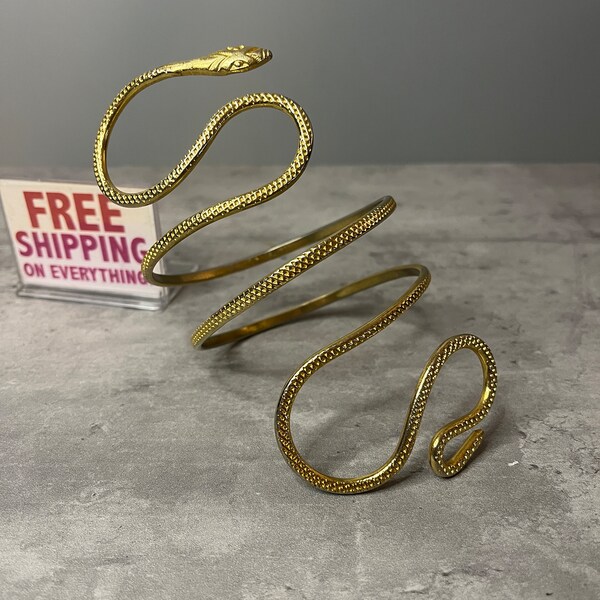 Snake Arm Cuff - Etsy