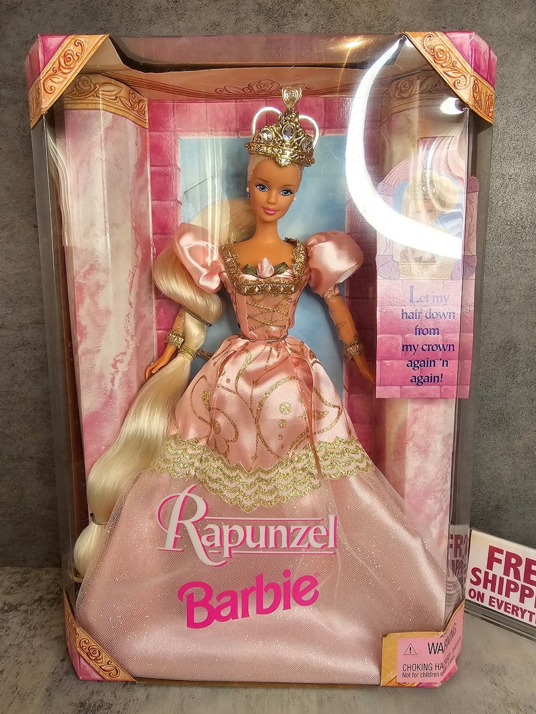 Barbie Rapunzel Collector's Doll in Original Box Vintage 1990's - Etsy