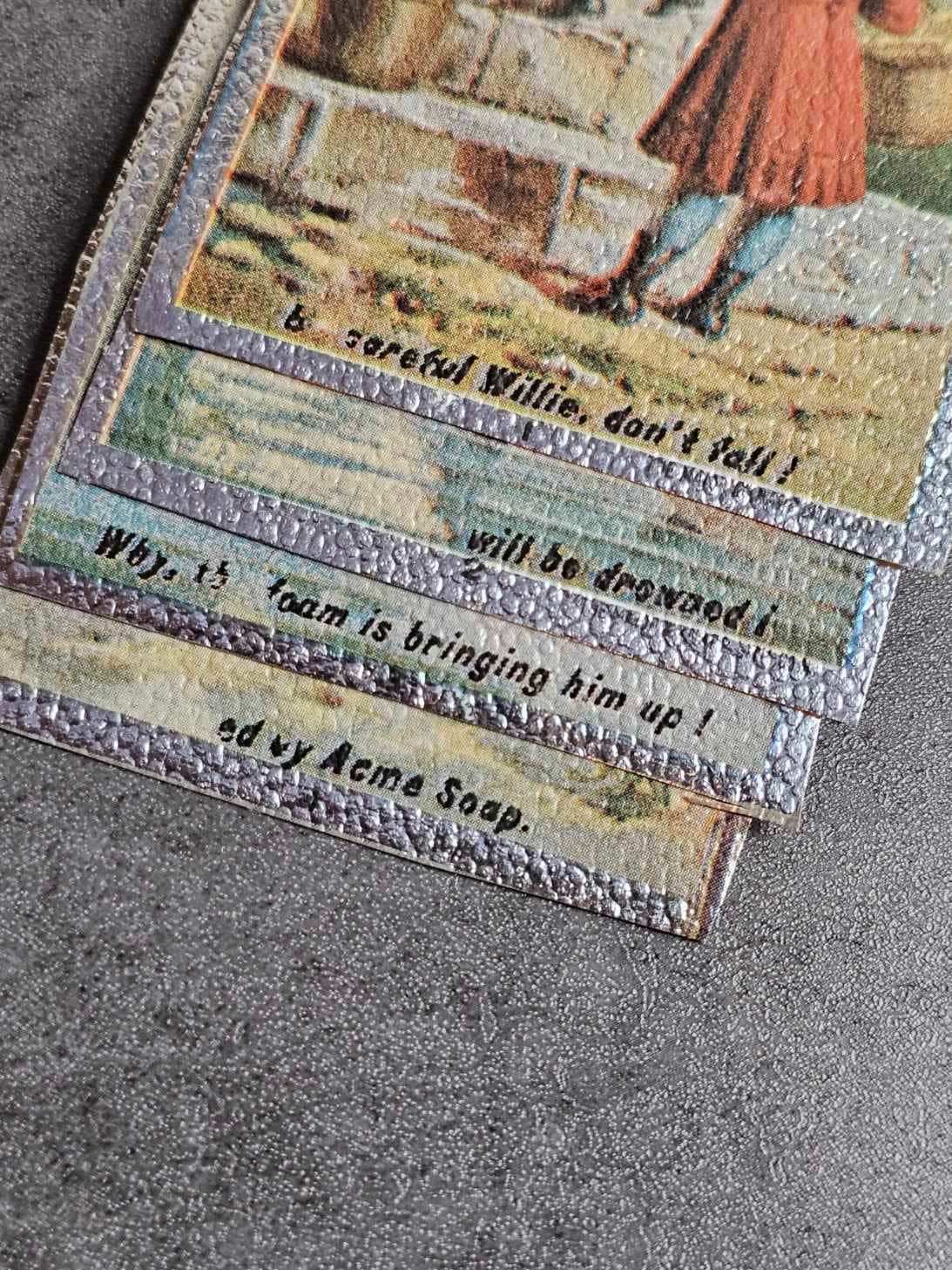 Vintage Acme Soap Cards - Advertising Marketing Cards - Etsy