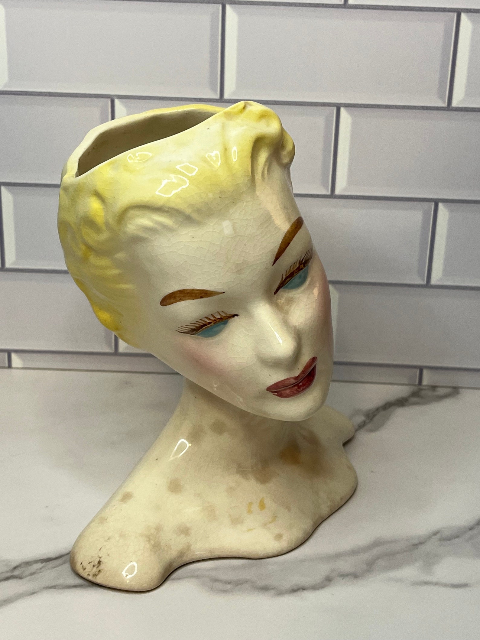 Vintage Marilyn Monroe Head Vase - Etsy