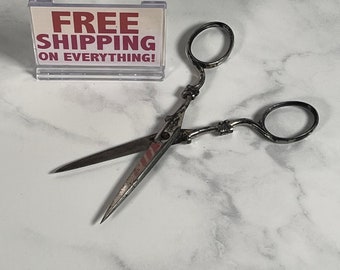 Antique Sewing Scissors - Etsy