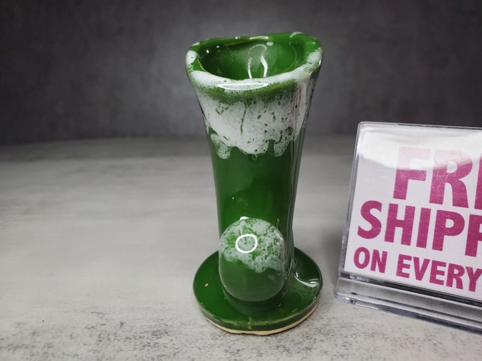 Green Miniature Vase Vintage - Etsy