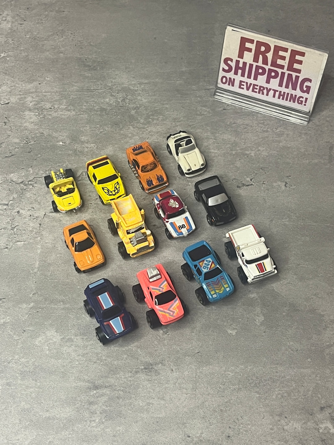 Micro Mini Cars - Assorted Set of 12 - Vintage Toys - Etsy