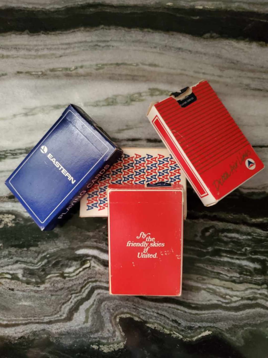 Airline Playing Cards - 4 Full Sets - Excellent Condition! - Etsy