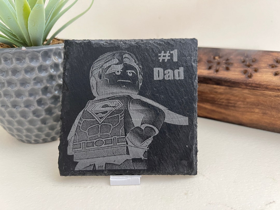 Gift for Dad the Only 1 Dad Lego Superman Ideal Fathers Day Gift ...