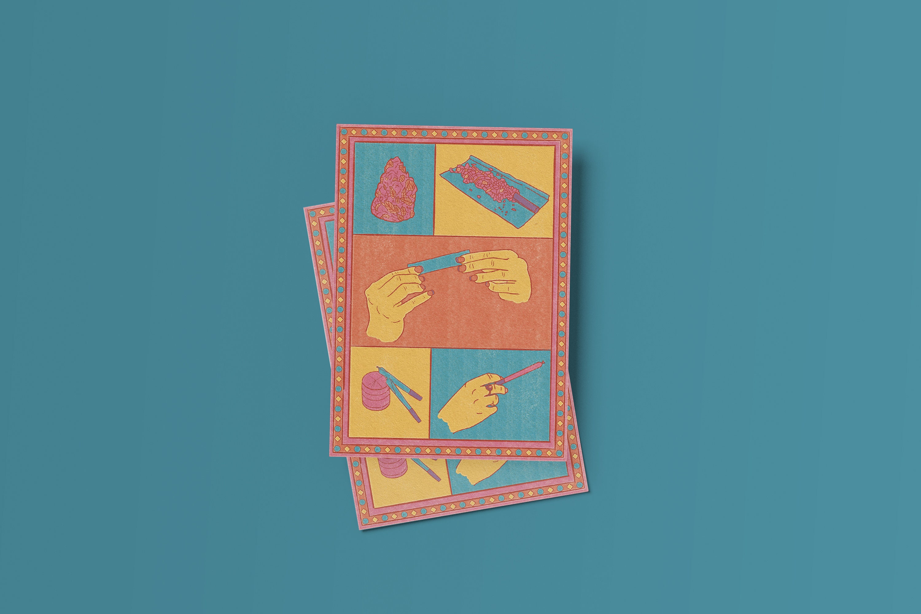 Postcards Art, Joint Card, Collage Frame 4x6, Trippy Posters, 4x6 ...