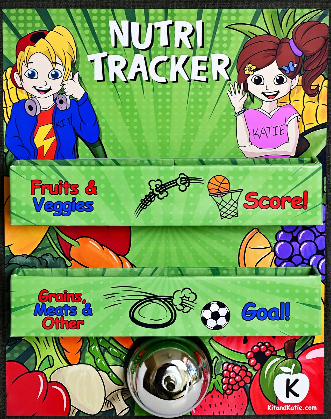 Kid's Nutrition Game, Nutri Tracker Game, Eat Healthy Food, Fun Child ...
