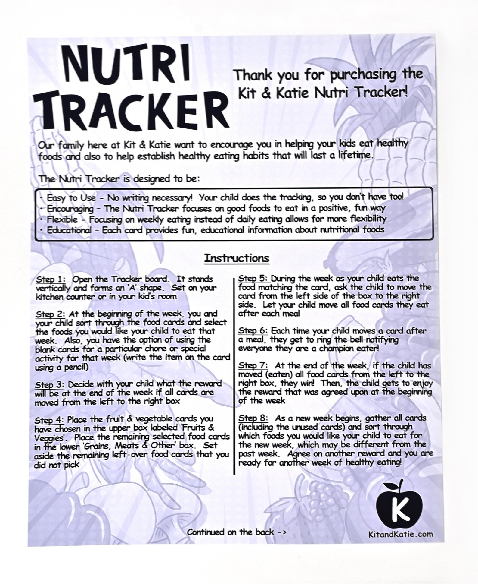 Kid's Nutrition Game, Nutri Tracker Game, Eat Healthy Food, Fun Child ...