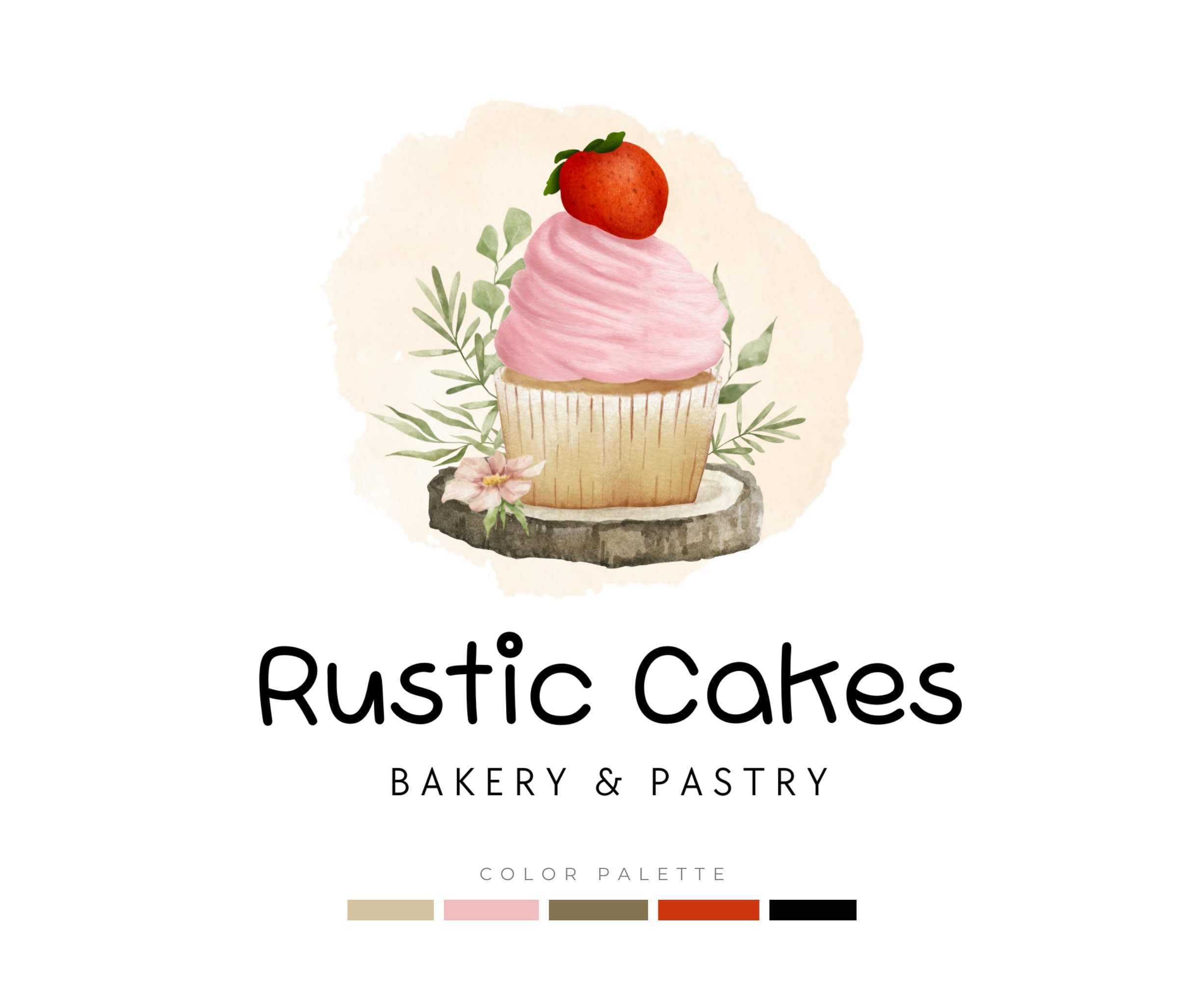 Bakery Logo Design Premade Bakery Logo Bakers Logo Custom - Etsy