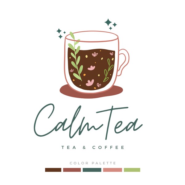 Cafe Logo Design - Etsy