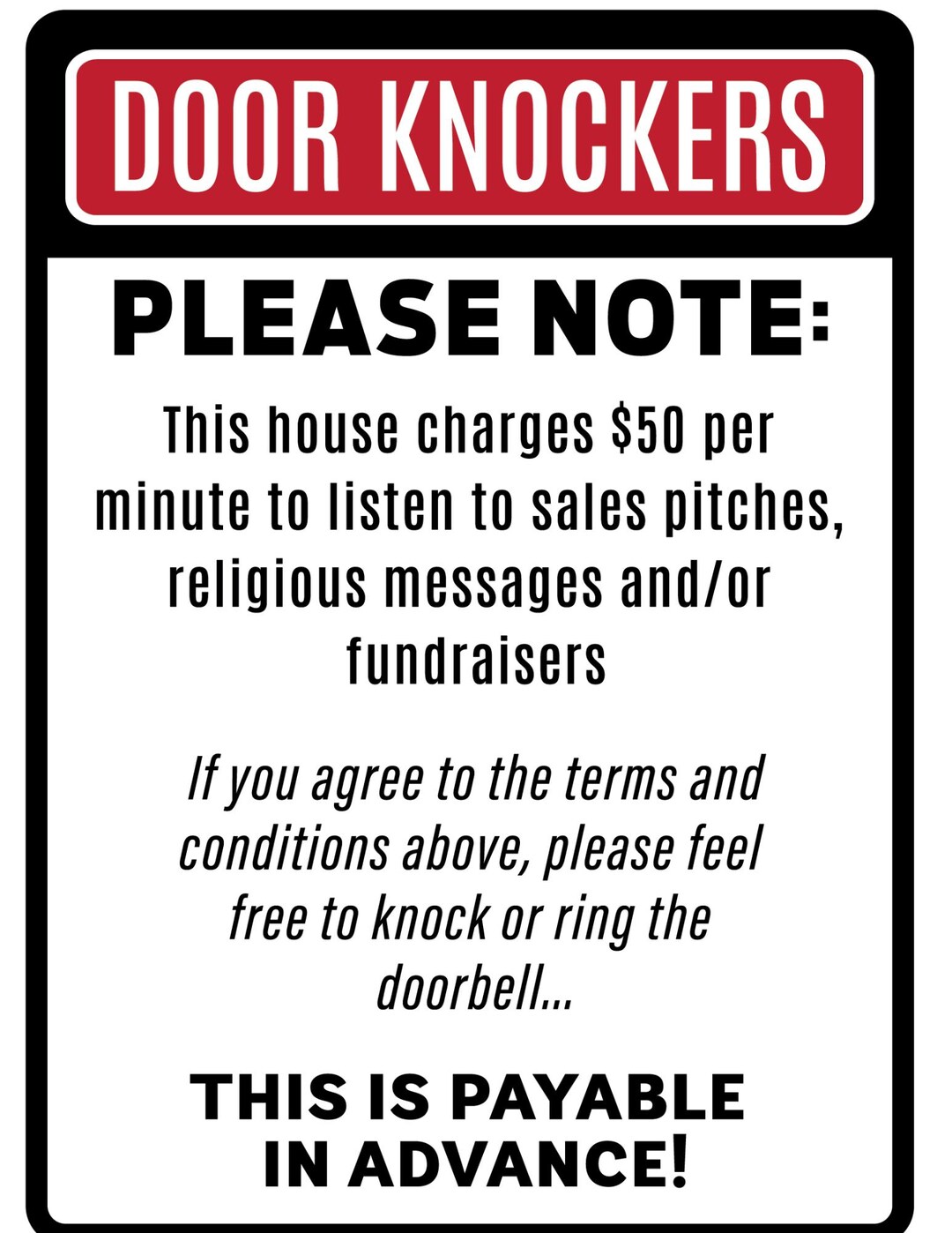 Aluminum Sign - Door Knockers - Etsy