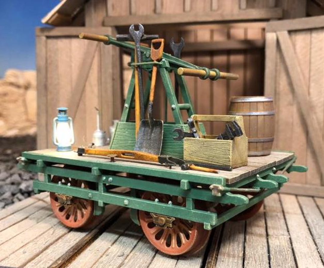F Scale Hand Car Kit. Unpainted - Etsy