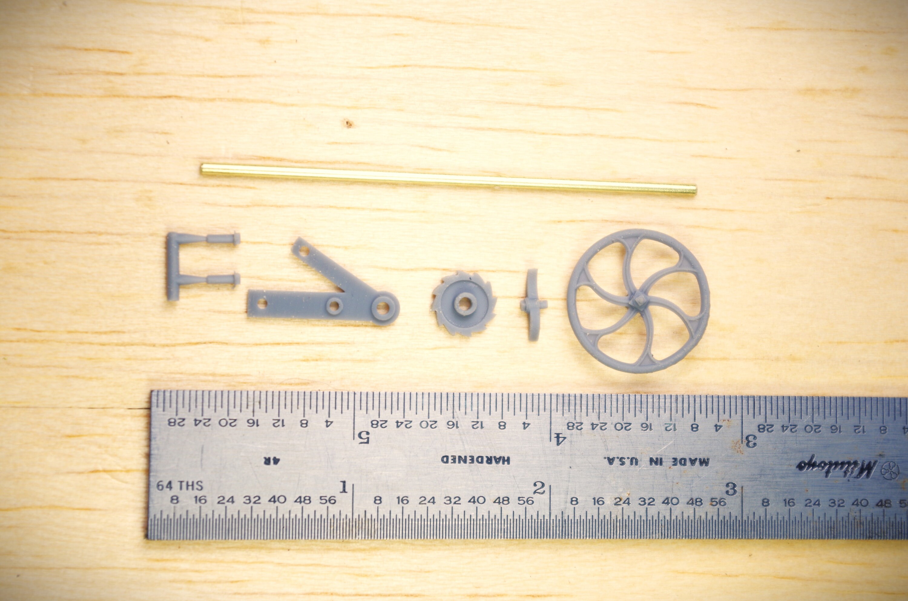 G Scale 1:20.3 Flat Car Hand Wheel Kit - Etsy