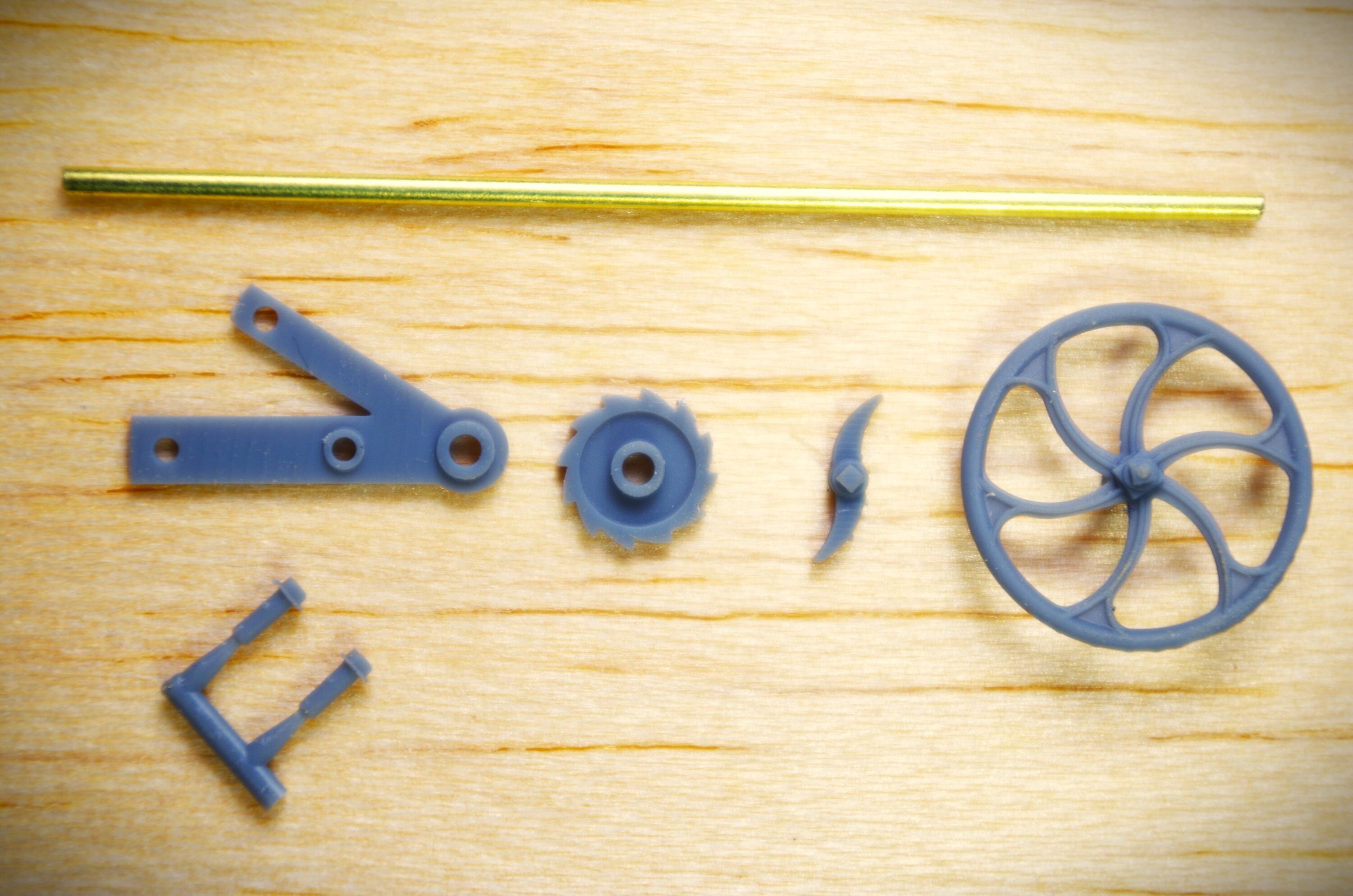 G Scale 1:20.3 Flat Car Hand Wheel Kit - Etsy