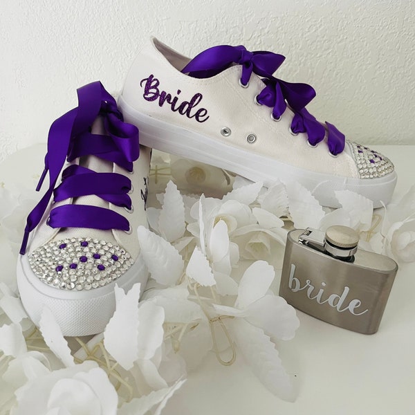 Shop Purple Flat Shoes - Etsy