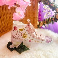 Mama Needs Coffee Custom Converse High Top Shoes - Etsy