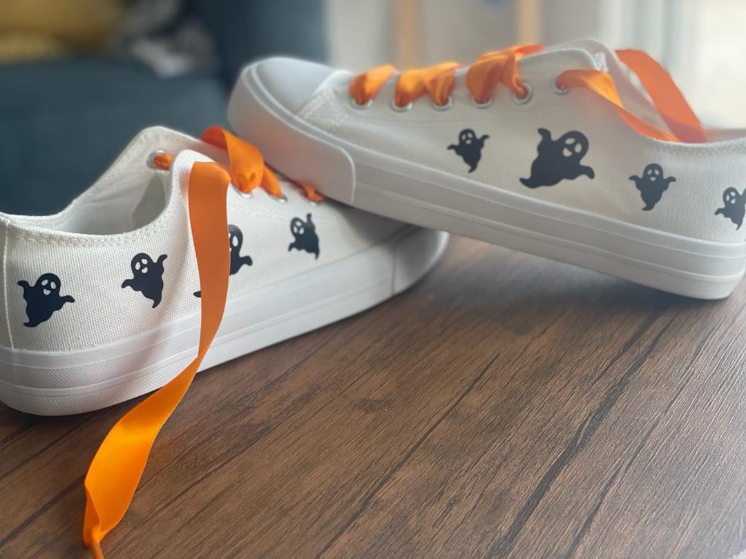 Halloween Spooky Boo Celebration Personalized Shoes Day of the Dead ...