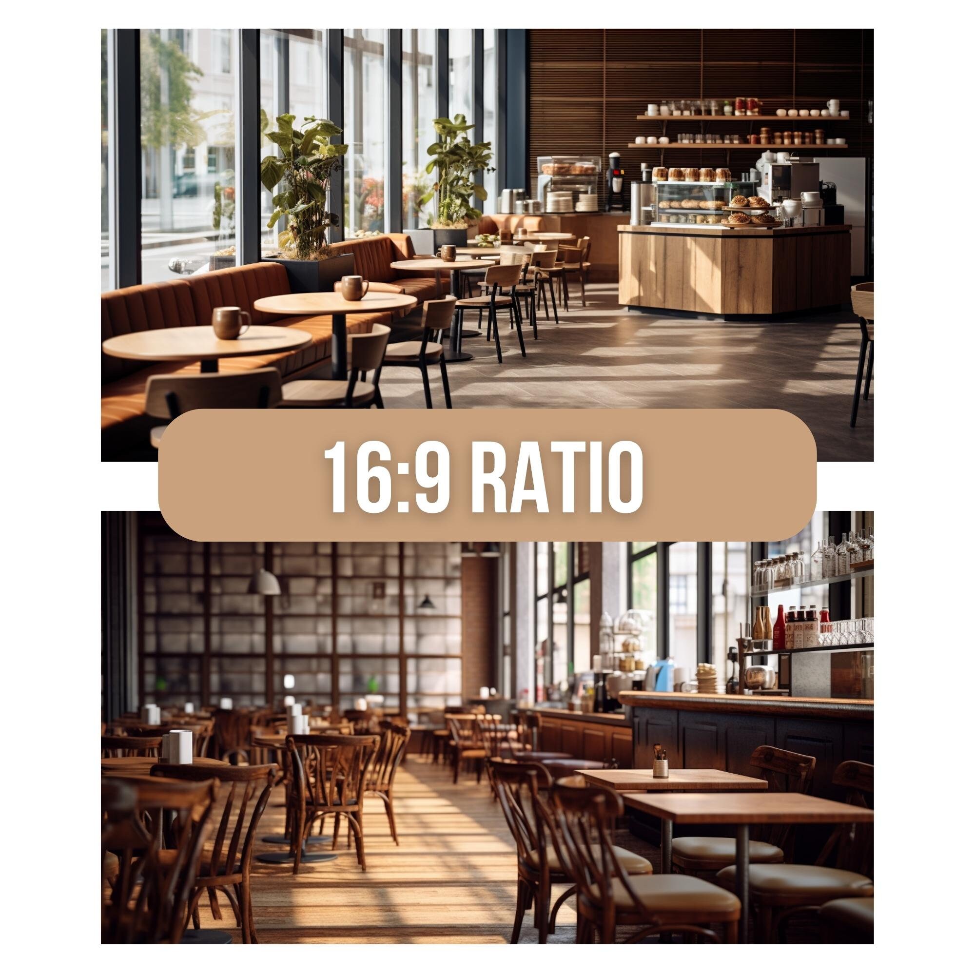 Teams Virtual Background Coffee Shop Modern Coffee Shop - Etsy