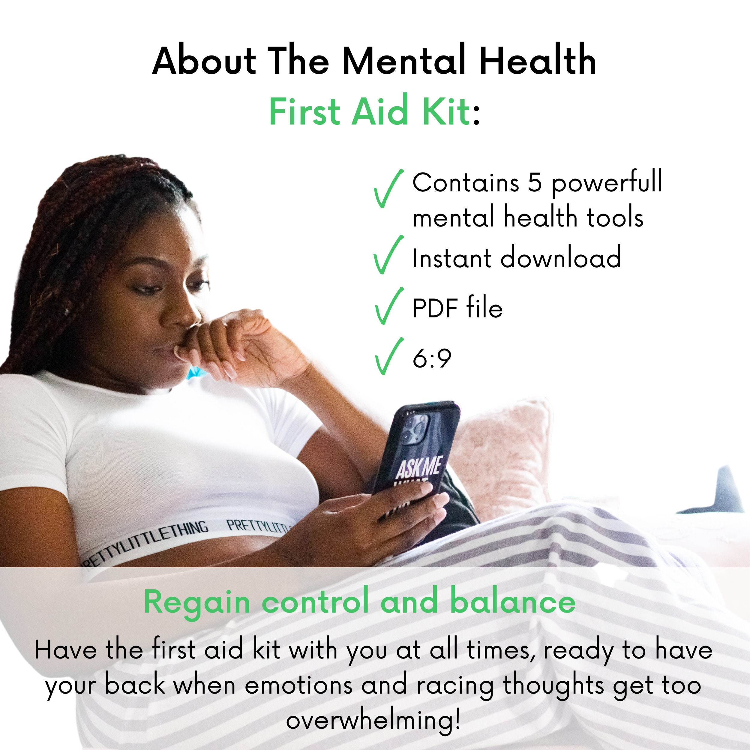 Mental Health Kit Therapy Tools Ebook Anxiety Care Package - Etsy