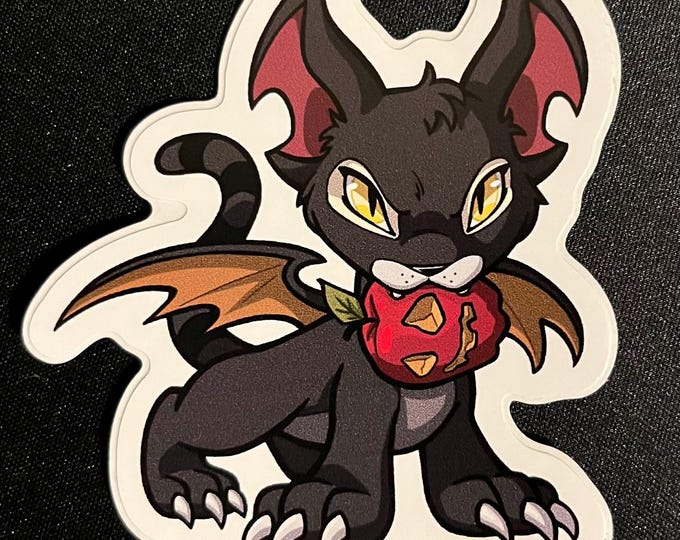 Derpy Creatures, Matte Vinyl Waterproof Diecut Stickers Water Bottle ...