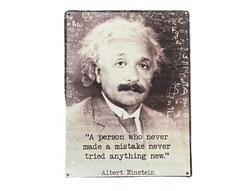 Albert Einstein Sign - Etsy