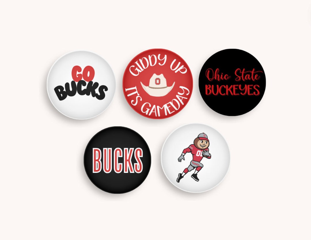 Ohio State Gameday Pinback Buttons - Etsy