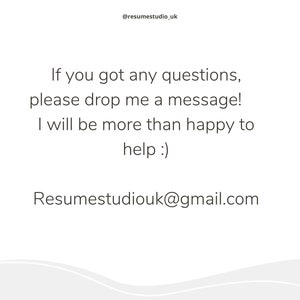 CV Template With Photo, Professional Resume Template for Word , Clean ...