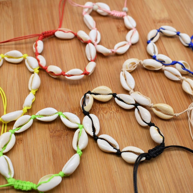 Shell Bead Bracelet - Etsy