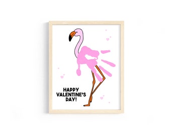 Mommy Mother's Day Handprint Art, Instant Download Handprint Art, DIY ...