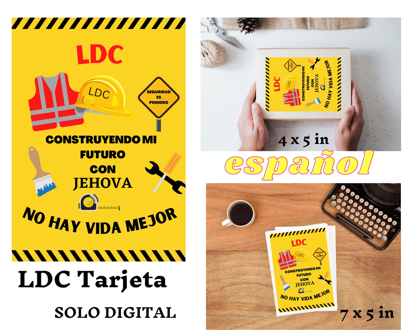 LDC Construyendo Mi Futuro Con Jehova Español - Etsy