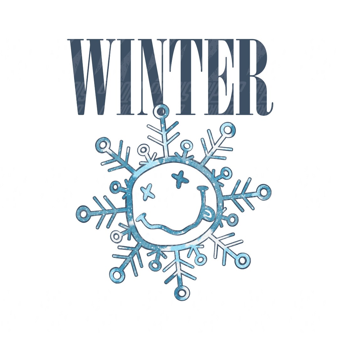 Winter PNG, Popular, Trendy PNG for Sublimation, Retro, 90s Aesthetic ...