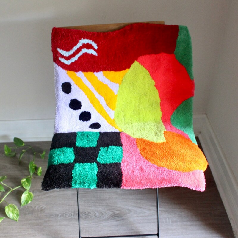 Tufted Rug Art - Etsy