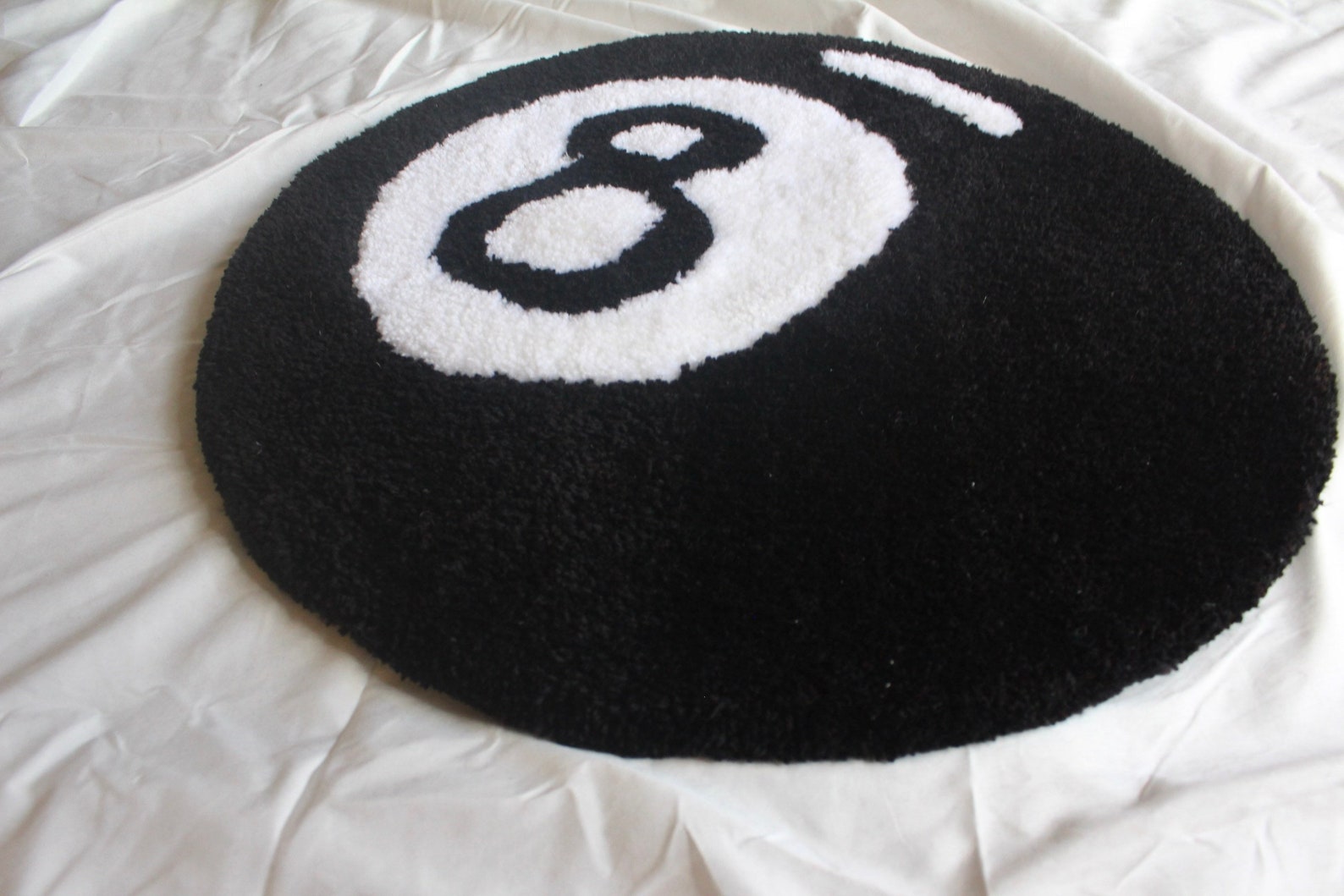 8 Ball Rug Tufted 8 Ball Rug Aesthetic Wall Art Room | Etsy