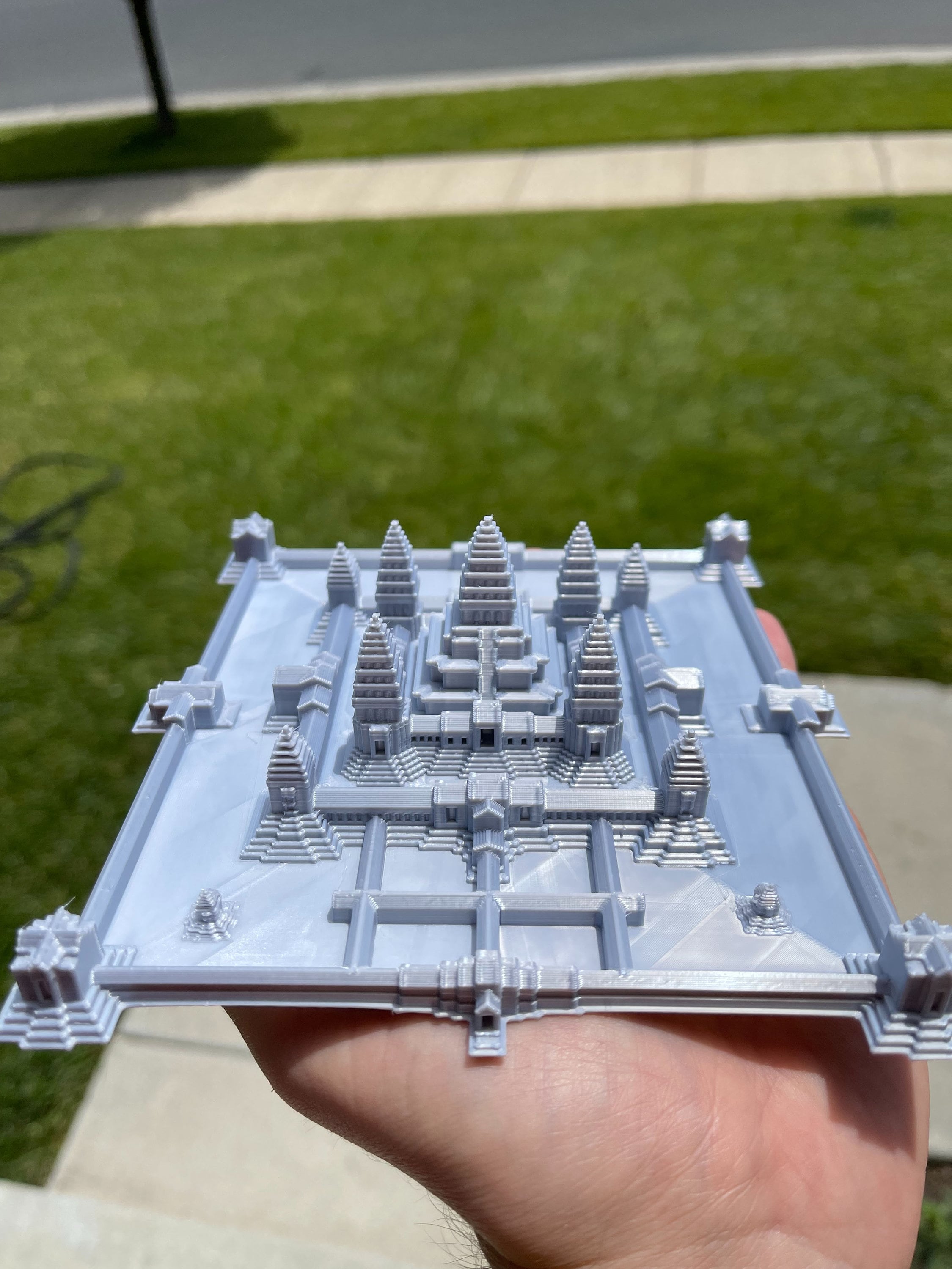 3d Printed Model of Angkor Wat in Cambodia - Etsy