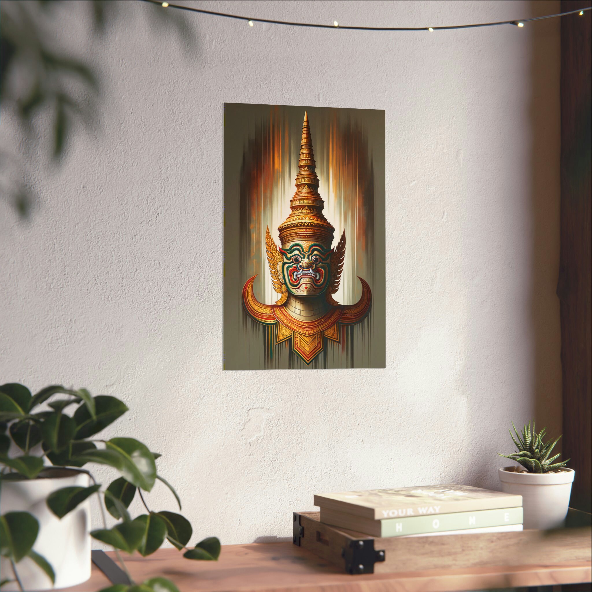 Matte Poster - Cambodian Yaksa Rama Sura: Matte Poster Art - Etsy