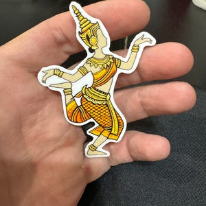 Cambodian, Khmer, Apsara, Angkor Wat Stickers - Choose 1-10, Vinyl and ...