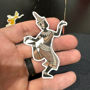 Cambodian, Khmer, Apsara, Angkor Wat Stickers - Choose 1-10, Vinyl and ...