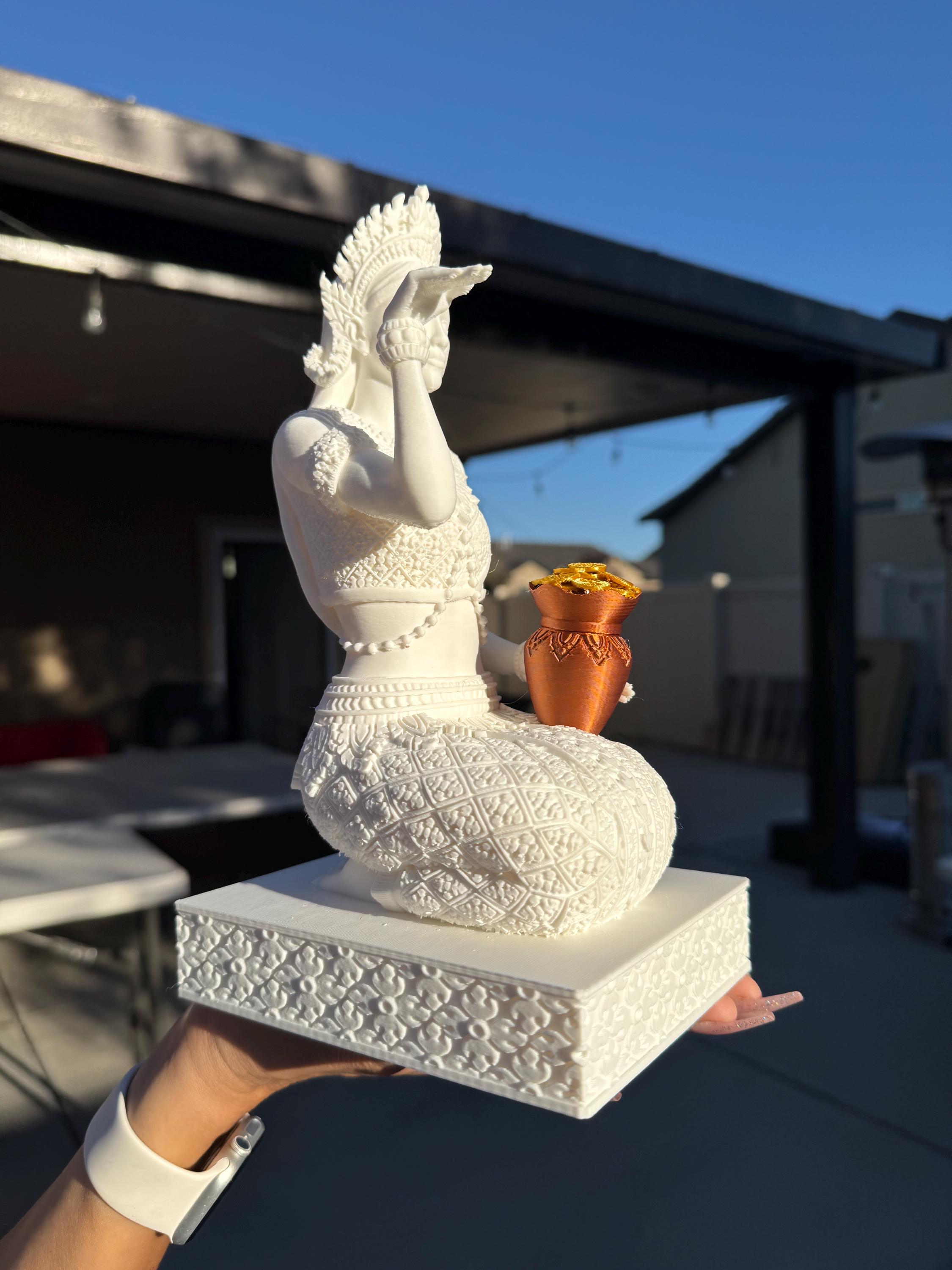 Money-bringing Lady | Neang Bak Neang Baoey | 3D Printed Cambodian Good ...