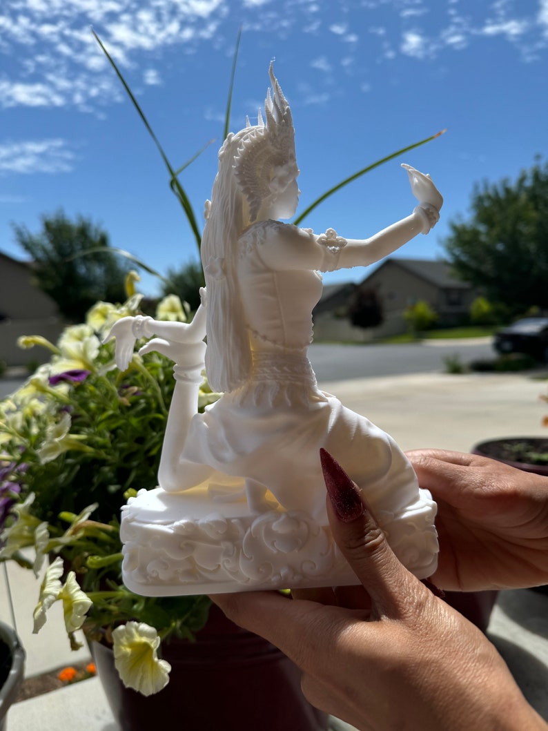 Handcrafted 3D Printed Apsara Dancer in Flying Pose - Banteay Srei ...