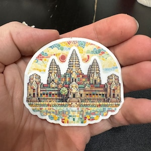 Cambodian, Khmer, Apsara, Angkor Wat Stickers - Choose 1-10, Vinyl and ...
