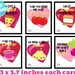 Valentine Cards for Kids, Printable, Food Pair Valentines, Kids ...
