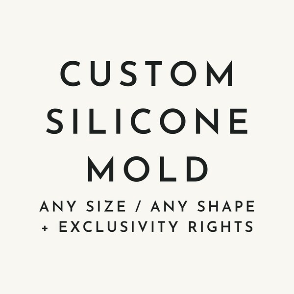 Custom Silicone Mold - Etsy